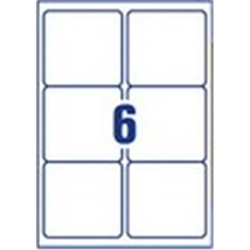 100 A4 Laser/Inkjet Sheets Address Labels 21 Per Sheet