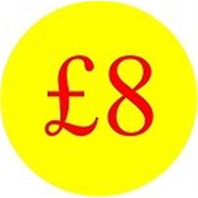 40mm '50p' Promotional Labels / Stickers - Qty: 500