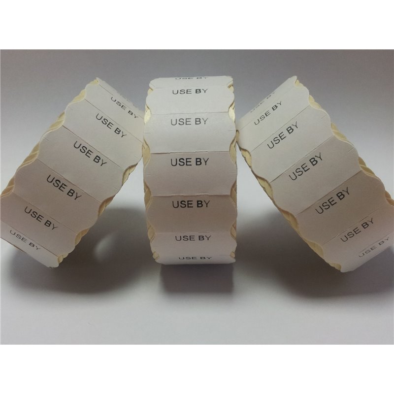 10,000 Yellow Permanent Price Gun Pricing Labels - 26mm x 16mm - CT7